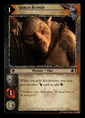 Goblin Runner (30S142) - LOTR-TCG Wiki