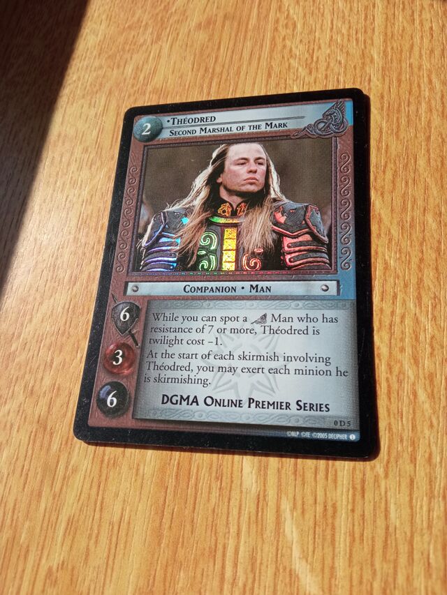 Theodred, Second Marshal of the Mark (0D5) - LOTR-TCG Wiki