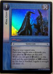 Final Count (4R69) - LOTR-TCG Wiki
