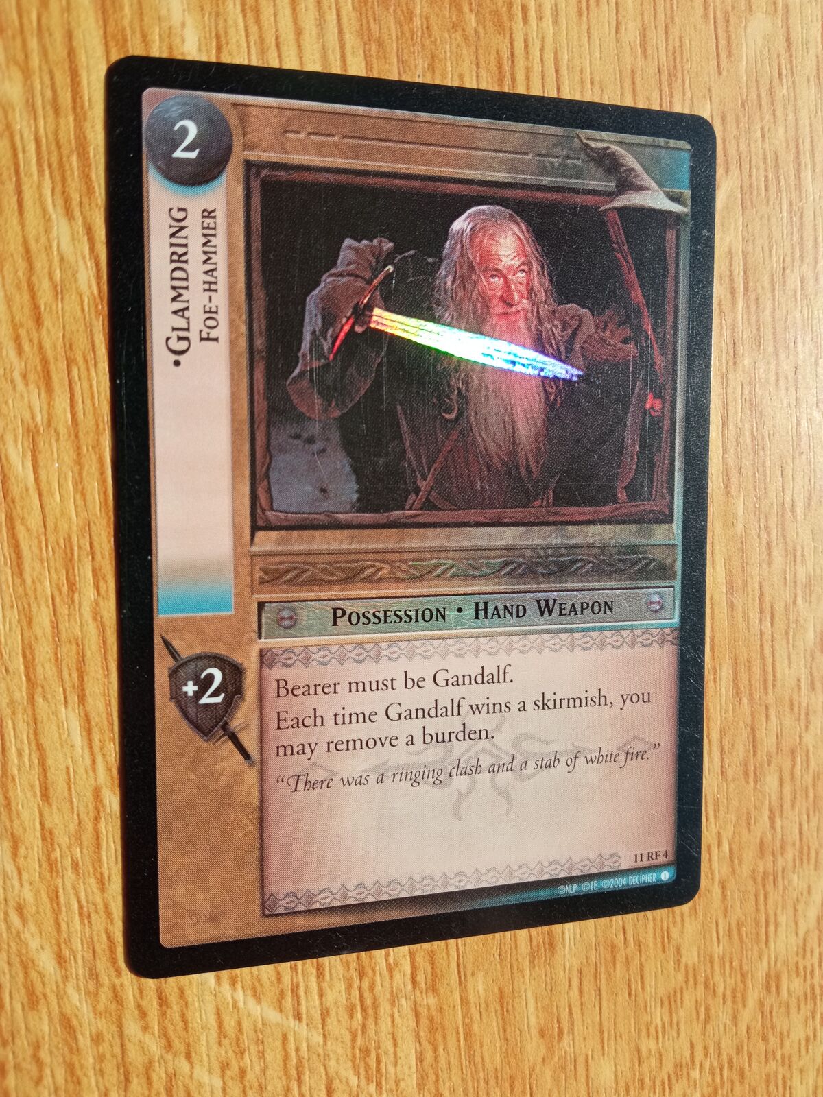 Glamdring, Foe-hammer (11RF4) - LOTR-TCG Wiki