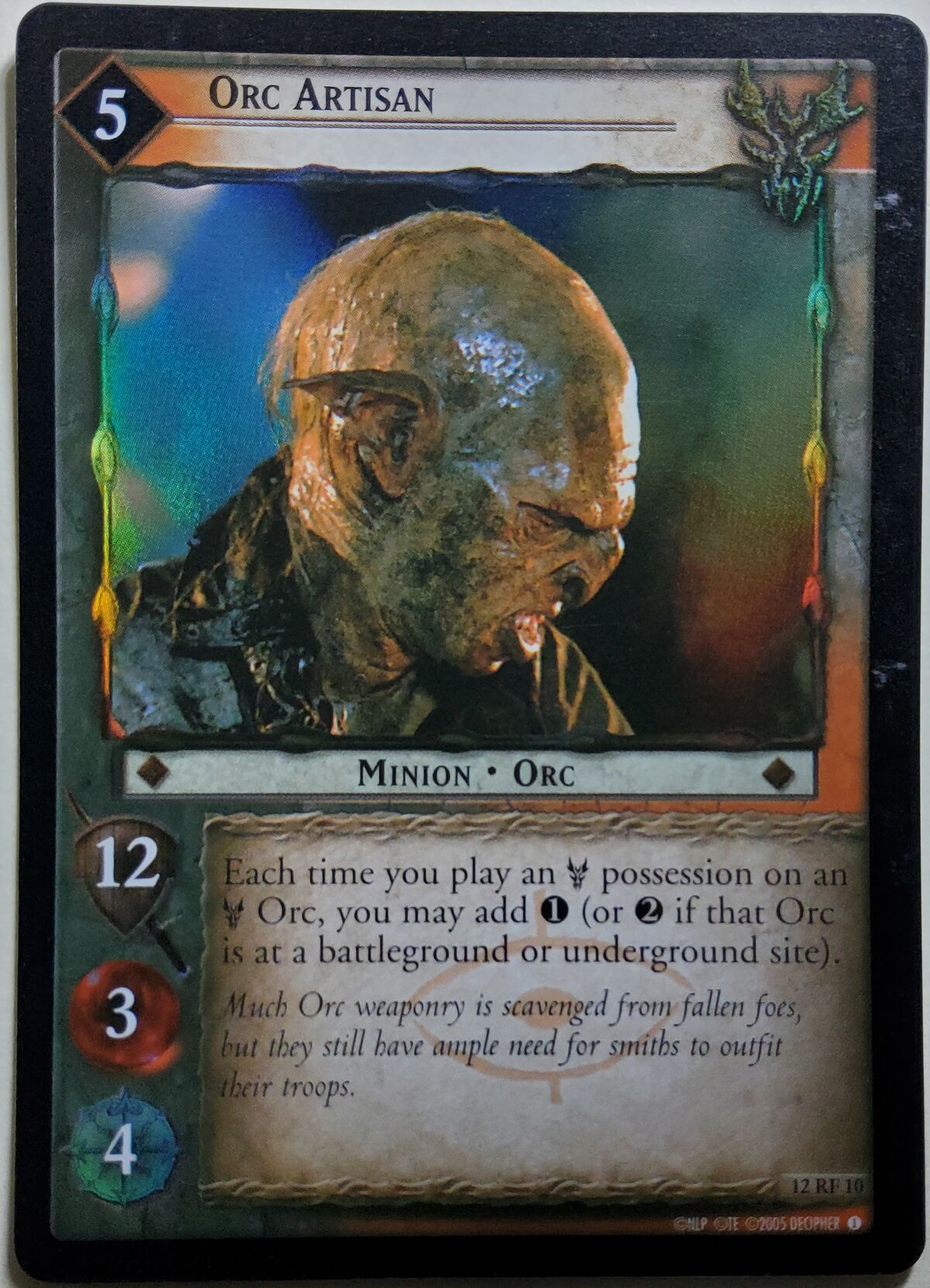 Orc Artisan (12RF10) - LOTR-TCG Wiki