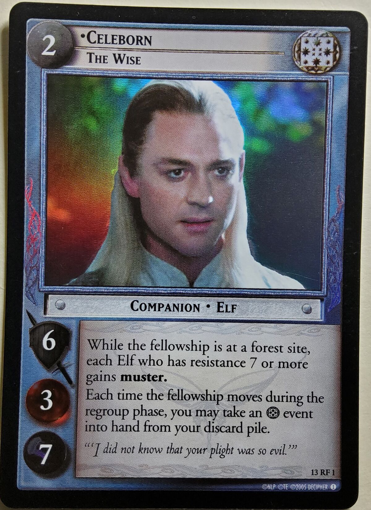 Celeborn, The Wise (13RF1) - LOTR-TCG Wiki