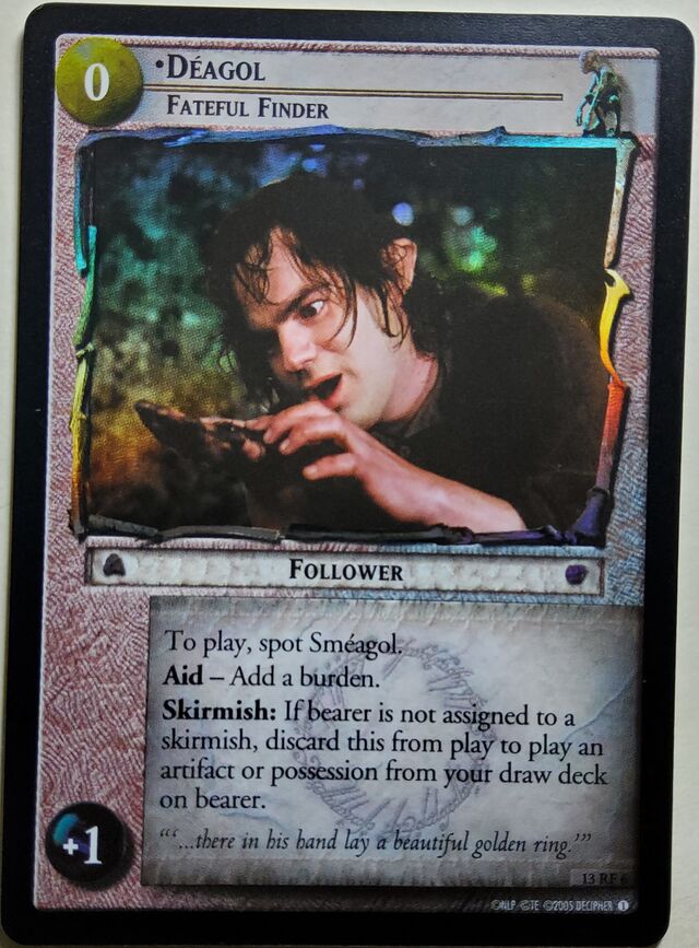 Deagol, Fateful Finder (13RF6) - LOTR-TCG Wiki