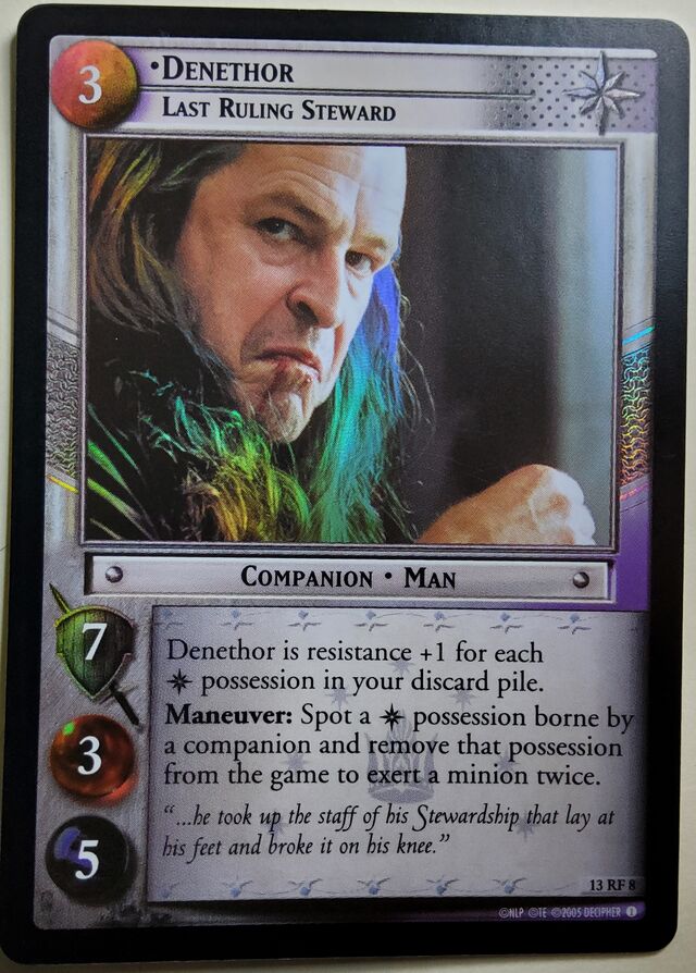 Denethor, Last Ruling Steward (13RF8) - LOTR-TCG Wiki