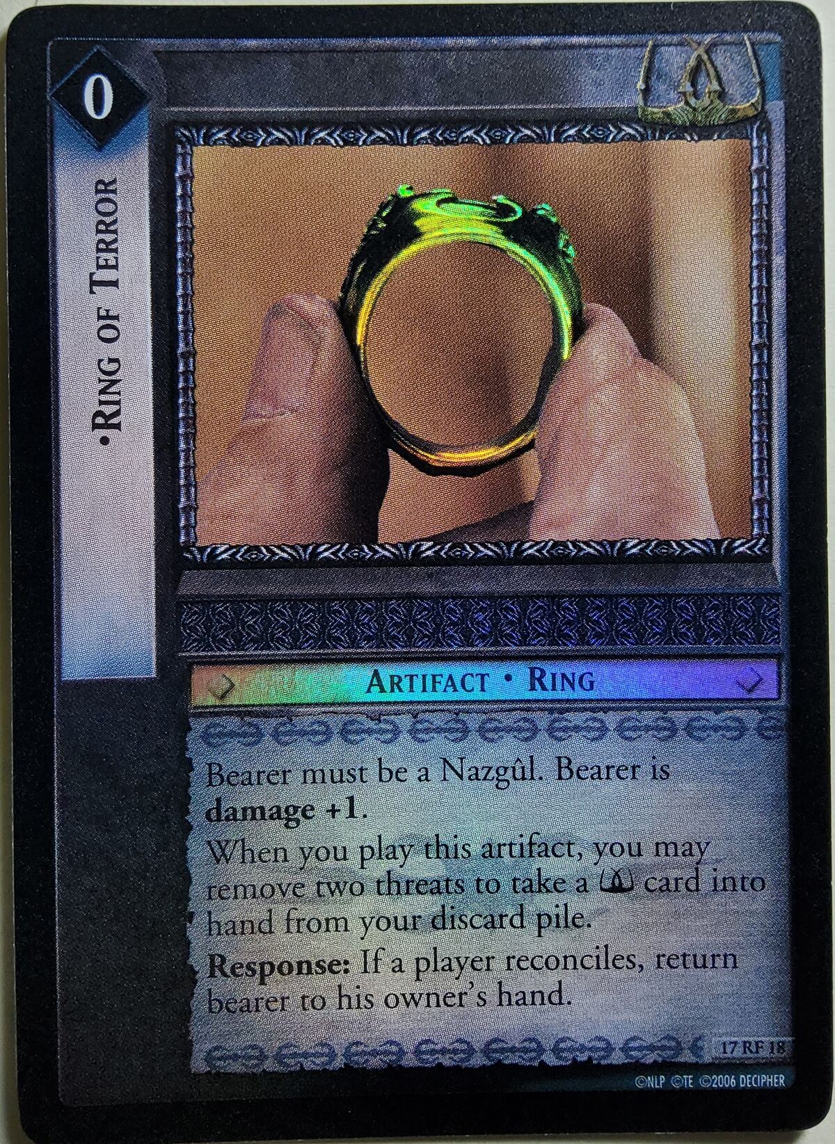 Ring of Terror (17RF18) - LOTR-TCG Wiki