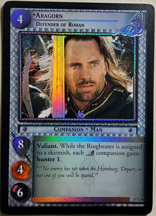 Aragorn, Defender of Rohan (17O4) - LOTR-TCG Wiki