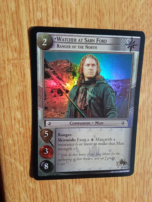Watcher at Sarn Ford, Ranger of the North (18RF9) - LOTR-TCG Wiki