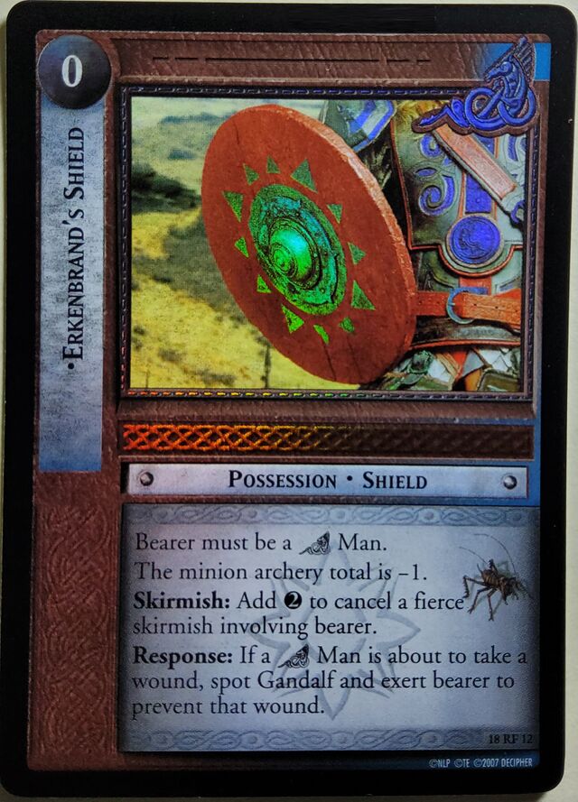 Erkenbrand's Shield (18RF12) - LOTR-TCG Wiki