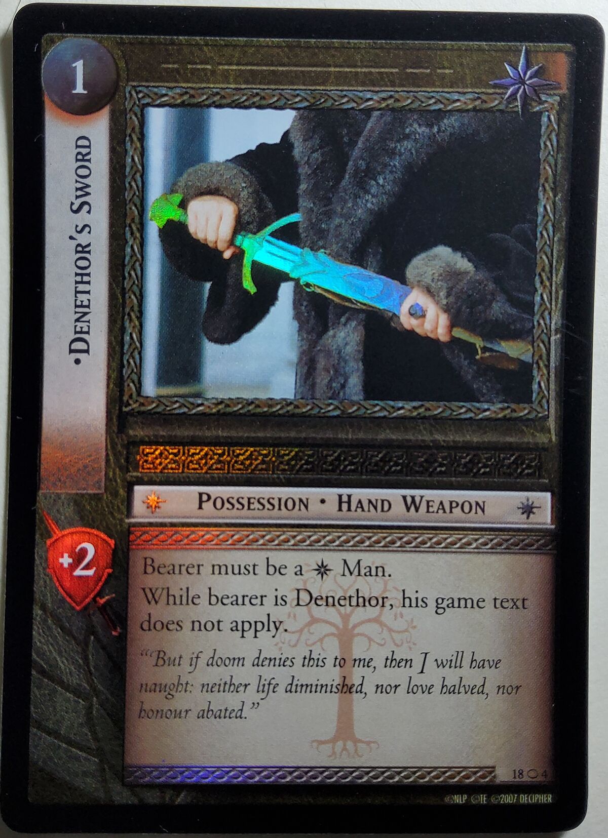 Denethor's Sword (18O4) - LOTR-TCG Wiki